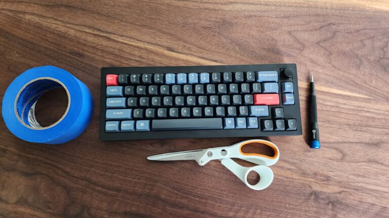 How to "Tempest" Tape Mod Your Keyboard - Switch and Click