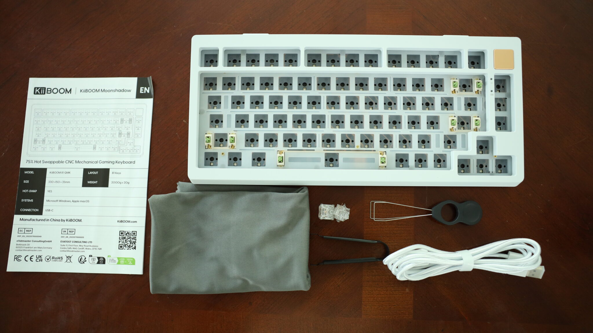 A High-Quality & Durable Barebones Keyboard Kit - KiiBoom Moonshadow 81 ...