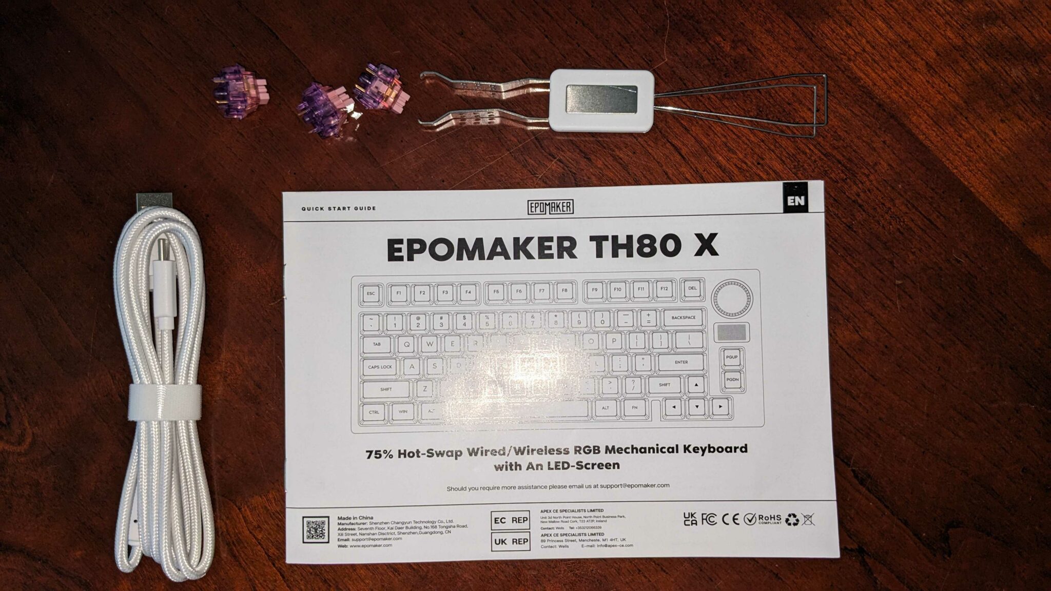 Epomaker TH80-X: A Colorful Keyboard for People Into Unique Aesthetics